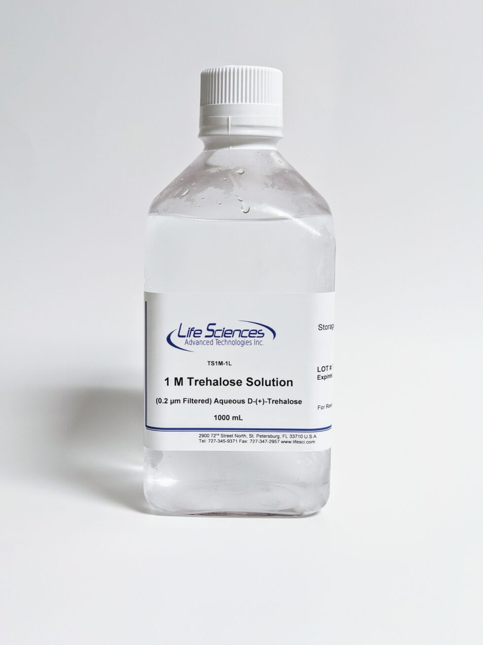 1M Trehalose Solution | Life Sciences Advanced Technologies